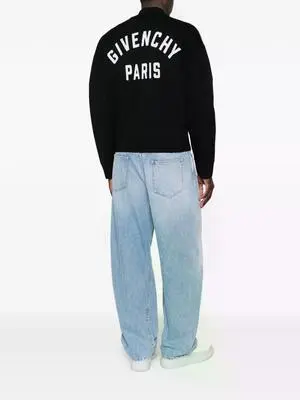 Givenchy Zipped Cardigan With Couture Seam - Black