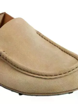 TOD'S Suede Slipper Loafers