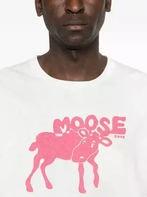 BODE Antlers Moose T-shirt - White
