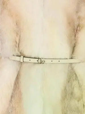 Gucci Shearling Belted Gilet