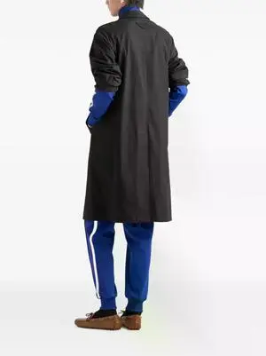 Prada Buttoned Coat - Black