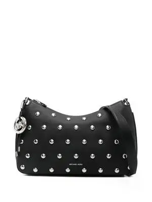 Women's Black Studded Shoulder Bags