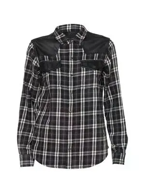 Current/Elliott Plaid Button-down Shirt