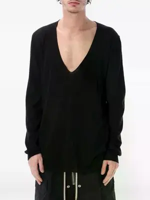 Rick Owens V Neck Sweaters For Men