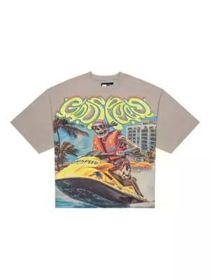 GODSPEED Wave Runner Short-sleeve T-shirt - Grey