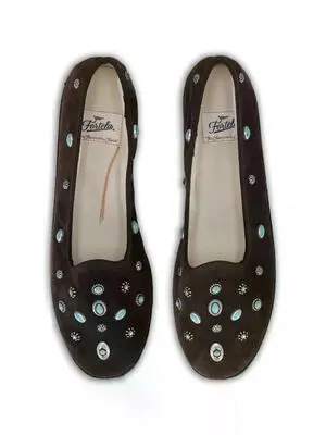 FORTELA Frutate Suede Ballet Flats