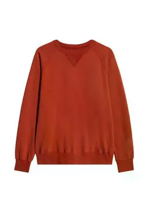 FORTELA Raglan-sleeve Crew-neck Sweatshirt - Red