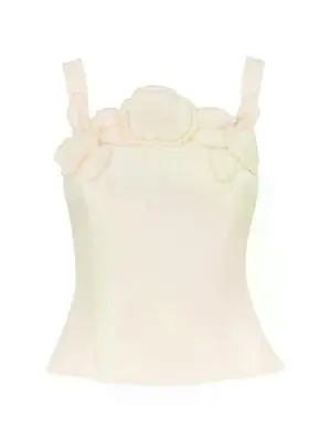 LEO LIN Isadora Bust-appliqué Top