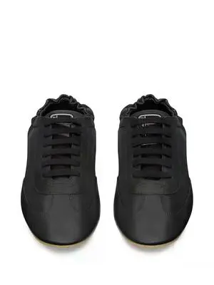 Saint Laurent Lewis Elasticised-heel Leather Sneakers