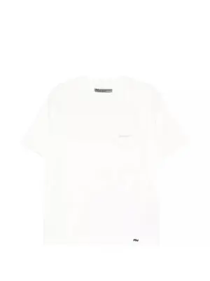 MASSIMO OSTI STUDIO Pocket Logo-detail T-shirt - White