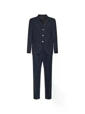 Eleventy Single-breasted Pinstripe Suits