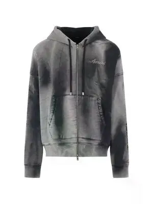Amiri Rhinestone-embellished Hoodie - Black