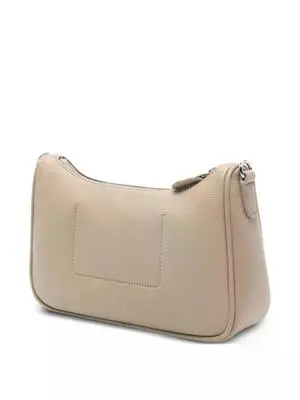 Emporio Armani Logo-strap Crossbody Bag - Neutrals