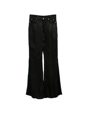 Rick Owens Bolan Bootcut Trousers - Black