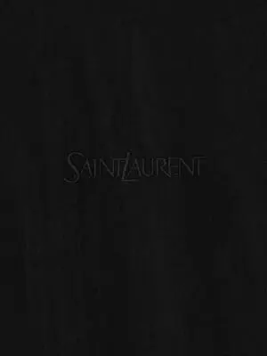 Saint Laurent Logo-embroidery T-shirt