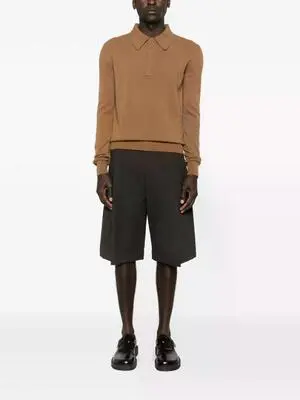 JIL SANDER Long-sleeved Polo Shirt