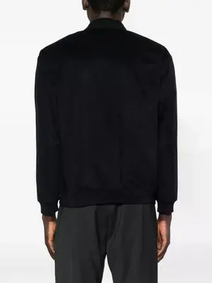Barena Venezia Zip-up Cashmere Bomber Jacket - Blue