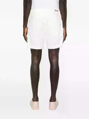 DONDUP Rolled-hem Shorts - White