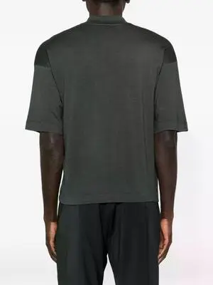 Barena Venezia Doni Button-down Fine-knit Shirt - Grey