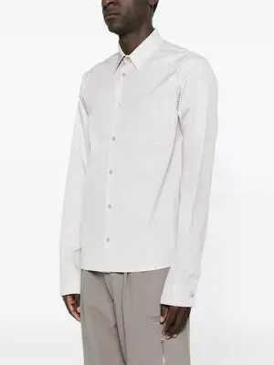 RIER Button-fastening Pocket Shirt - Grey