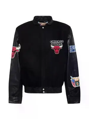 JEFF HAMILTON Logo Patch Bomber Jacket