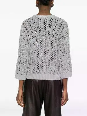 Peserico Sequin-embellished Cardigan