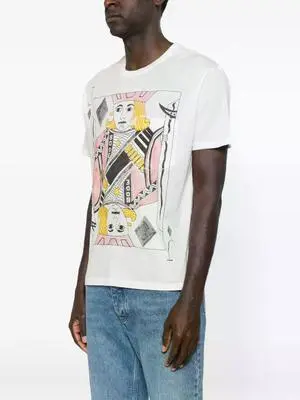BODE Jack Diamonds Pocket T-shirt - White
