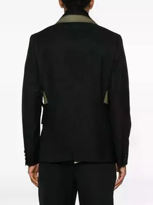 Comme Des Garçons Deconstructed Military Jacket - Black