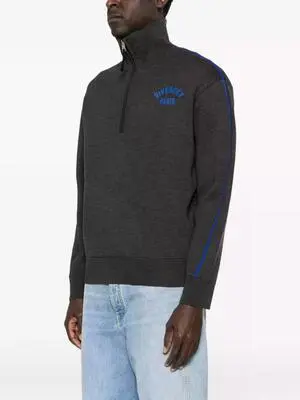 Givenchy Half-zip Logo Sweater