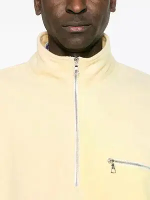 RIER Zip-fastening Pocket Sweatshirt - Yellow