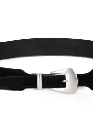 FORTELA Leather Belt - Black