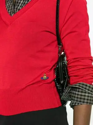 VIVIENNE WESTWOOD V-neck Long Sleeve Sweater