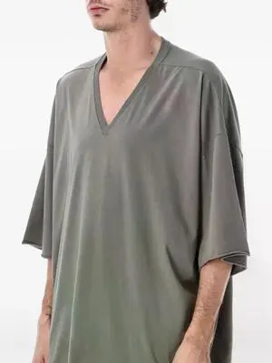 Rick Owens Tommy V-neck T-shirt - Grey