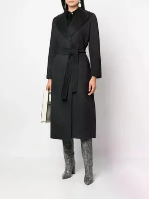 Max Mara Belted Virgin Wool Coat