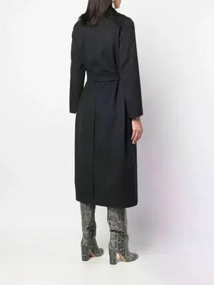 Max Mara Belted Virgin Wool Coat