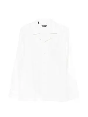 TOM FORD Herringbone Shirt - White