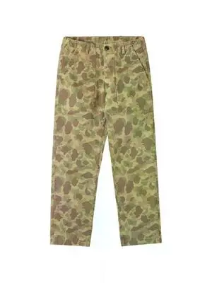 FORTELA Patch-pocket Trousers - Green