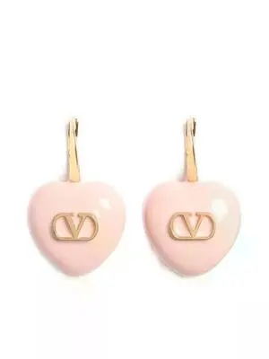 Valentino Garavani Coeur Royal Earrings - Pink
