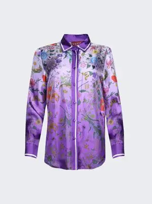 Lilac Silk Tops