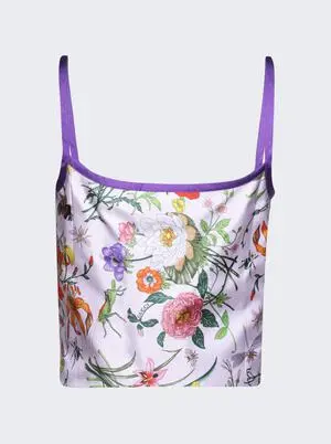 Gucci Floral Top - Purple