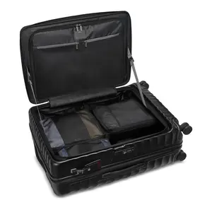 Tumi Large Front Access Expansion Checked Luggage - Black Te