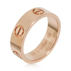 CARTIER Love 18k Rose Gold Ring