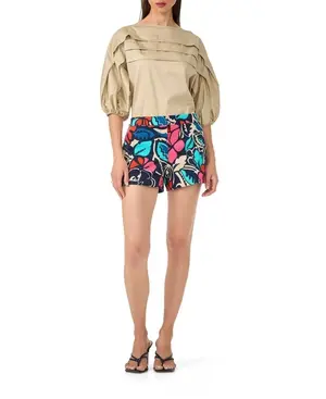 Trina Turk Floral Print Shorts