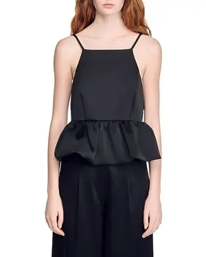 Sandro Ruffle Blouses