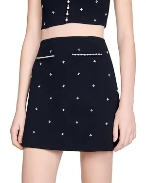 Sandro Embroidered Skirts