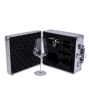 VINGARDEVALISE Vinglas 2 Stem Wine Glass Case