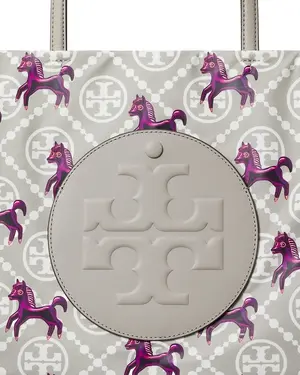 Tory Burch Ella Small Horse Tote - Multi