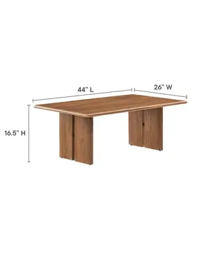 MODWAY Amistad Wood Coffee Table