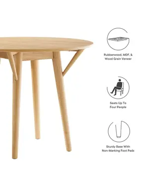 MODWAY Gallant 36" Dining Table