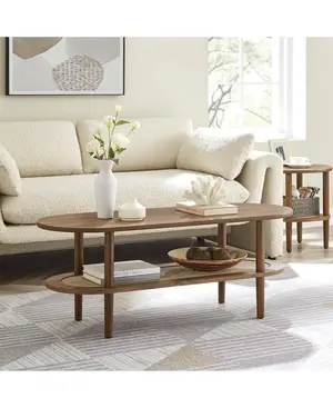 MODWAY Torus Oval Coffee Table